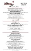 Our Menu | The Parkway Restaurant